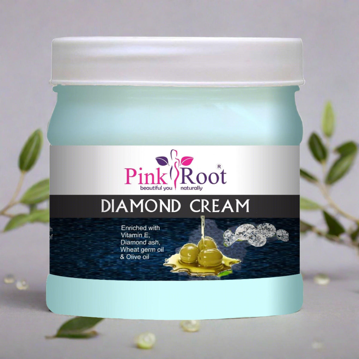 Diamond Cream enriched with Aloe vera Extract & Vitamin E, 500ml